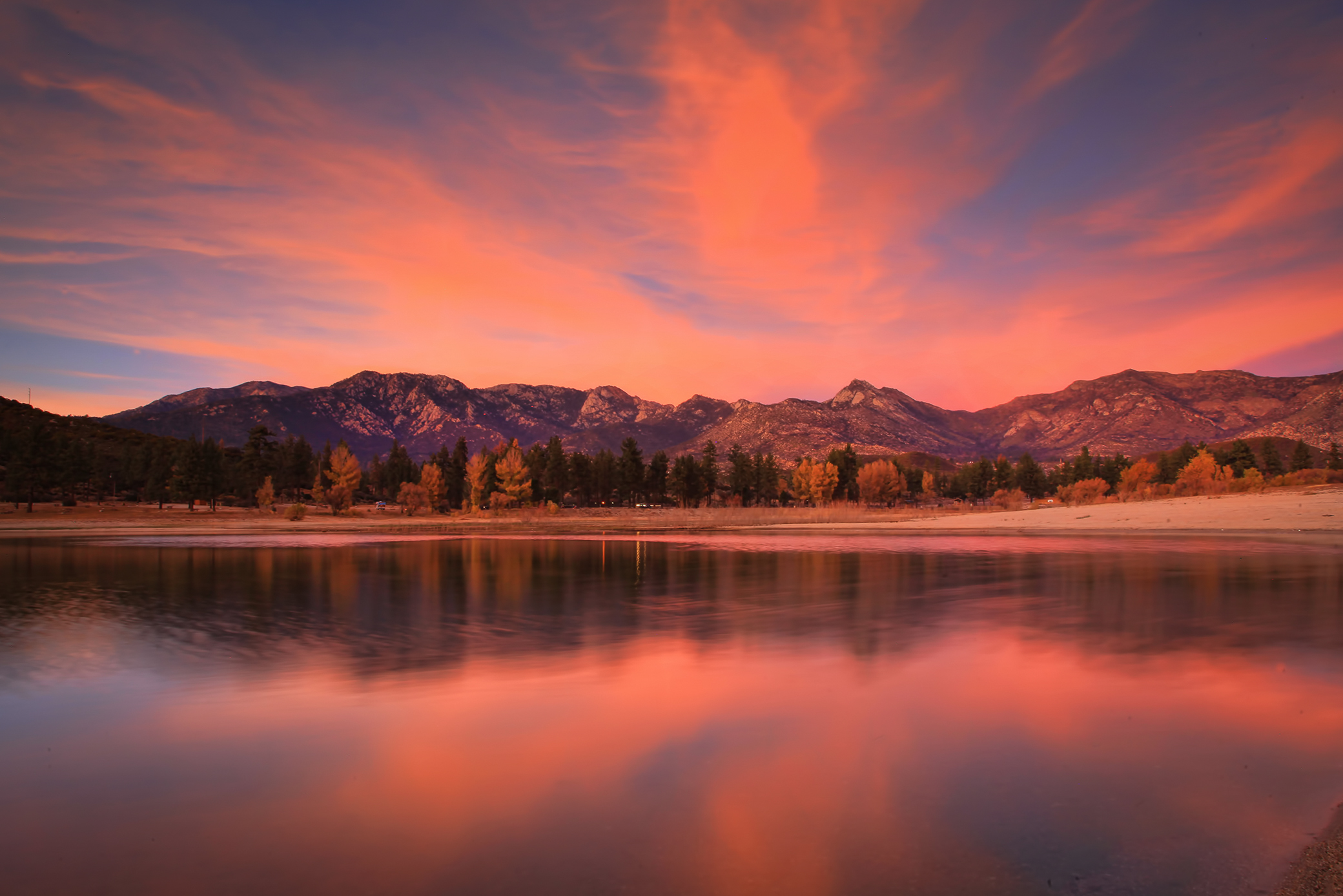 San Jacinto Sunsets – California Fall Color