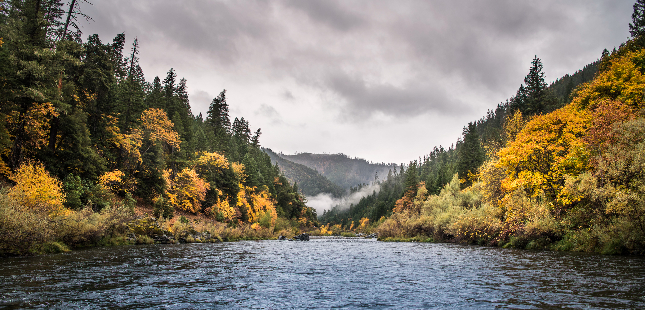 Happy on the Klamath – California Fall Color